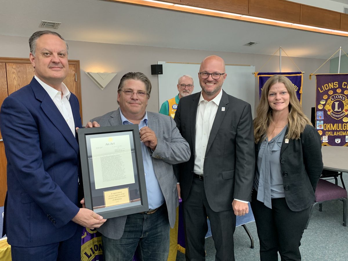 Commerce, Oklahoma Film & Music Office Honor Representative Fetgatter ...